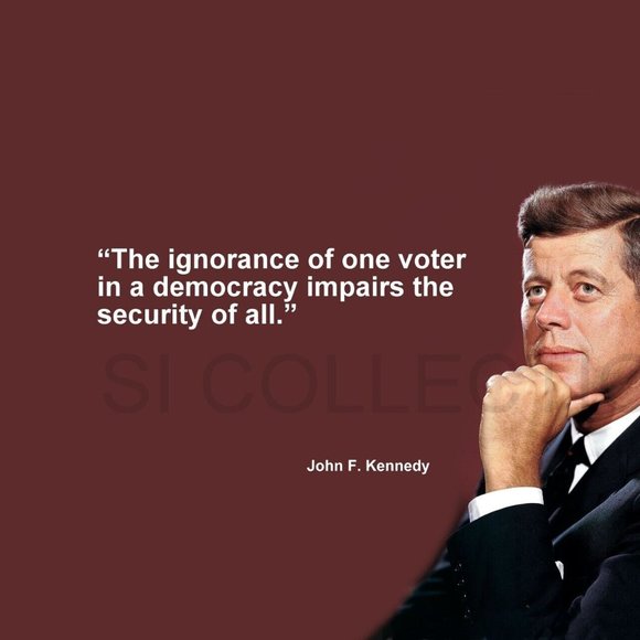 Wall Decor | John F Kennedy The Greater Our Knowledge Quote Photo 13x19 ...